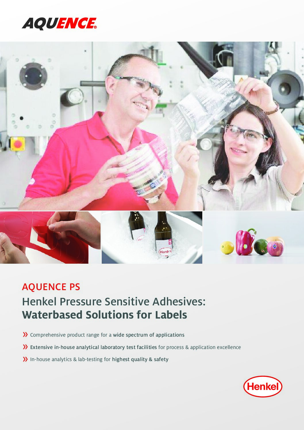 AQUENCE PS_Labels_Waterbased | MILAR Sp. z .o.o.